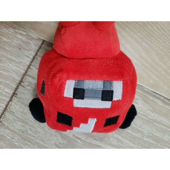 Mojang | Toys | Mojang Minecraft Mooshroom Plush Red Stuffed Bull Cow 5 ...
